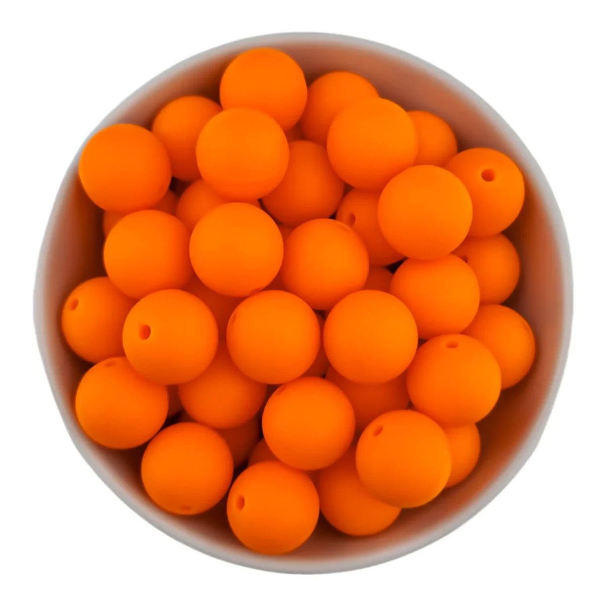 Silicone beads - Mini Circlet - 14 x 3 mm - Mandarin - Jootjes Crochet ...